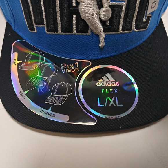 adidas | Accessories | Adidas Climalite Nba Orlando Magic Fitted Hat ...